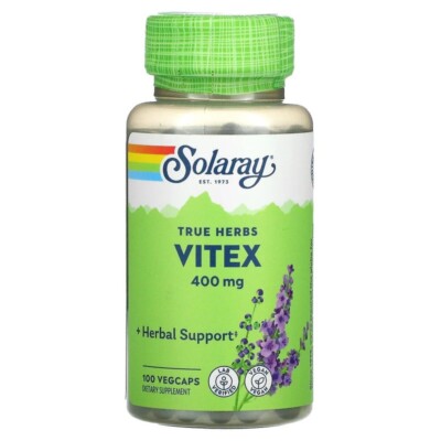 2 x Vitex, 400 mg, 100 Veg Capsules(200 Caps/2 Bottles) | eBay