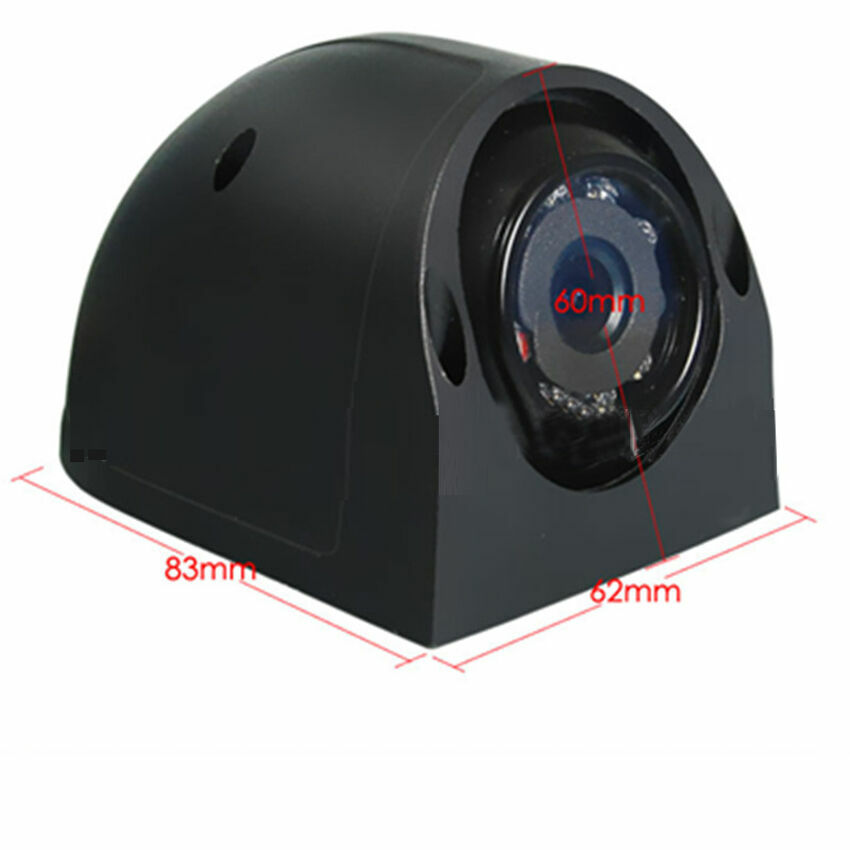 4Pin Night Vision 9LED Car Side Rear View Reverse Backup Camera For RV ...