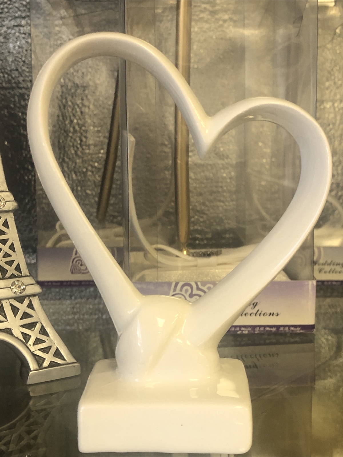 Weddingstar 6085 Heart Framed Trinity Knot Cake Top for sale online | eBay