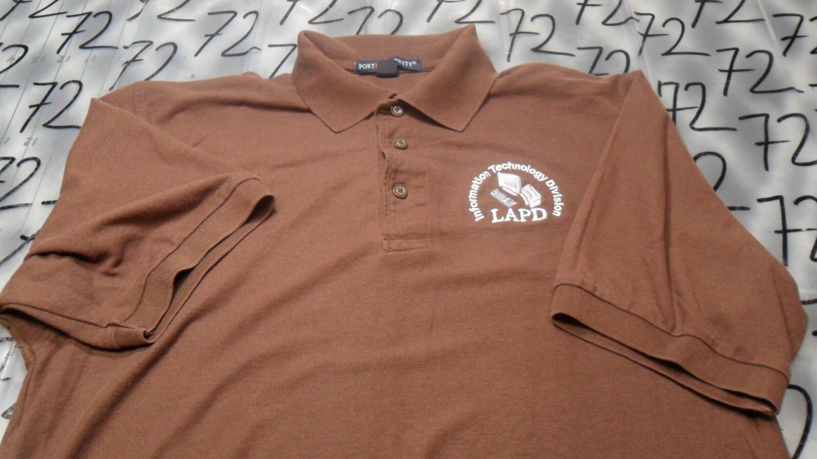 Large LAPD Information Technology Division Polo Shirt | eBay