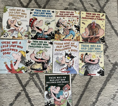 THERE WAS AN OLD LADY BY LUCILLE COLANDRO PAPERBACK LIKE NEW CHILDREN'S ...