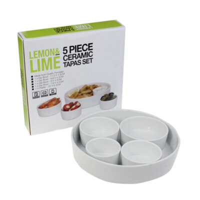 5 Piece Ceramic Tapas Set | eBay Australia