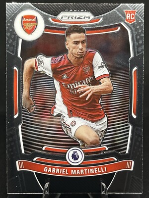 GABRIEL MARTINELLI 2021-22 Panini Prizm Premier League #203 Arsenal ...