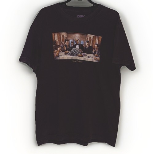 DGK Dirty Ghetto Kids Mafia Black Break Bread Graphic T-Shirt Men's Size Large | eBay