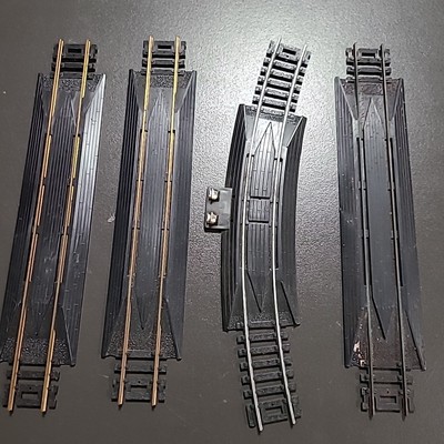 HO Scale Train Track Lot Rerailer Terminal + Rerailer x3 Used | eBay