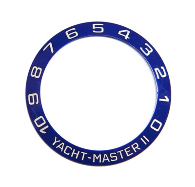 Genuine Rolex Yacht-Master II 44mm 116680 Blue White Ceramic Watch ...