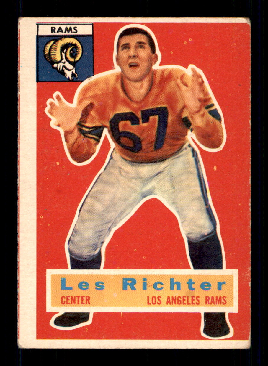 1956 Topps #30 Les Richter | eBay