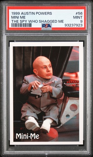 VERNE TROYER MINI-ME ROOKIE 1999 Austin Powers PSA 9 - POP 3! NONE ...