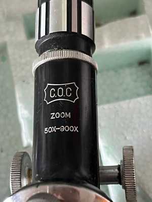 COC Microscope With Slides, Ampoules, Tweezers, Scissors 50X 900X ...