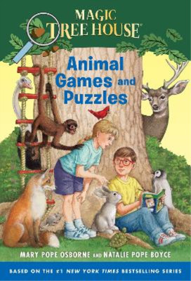 Mary Pope Osborne Natalie Pope Boyce Animal Games and Puzzles (Poche ...