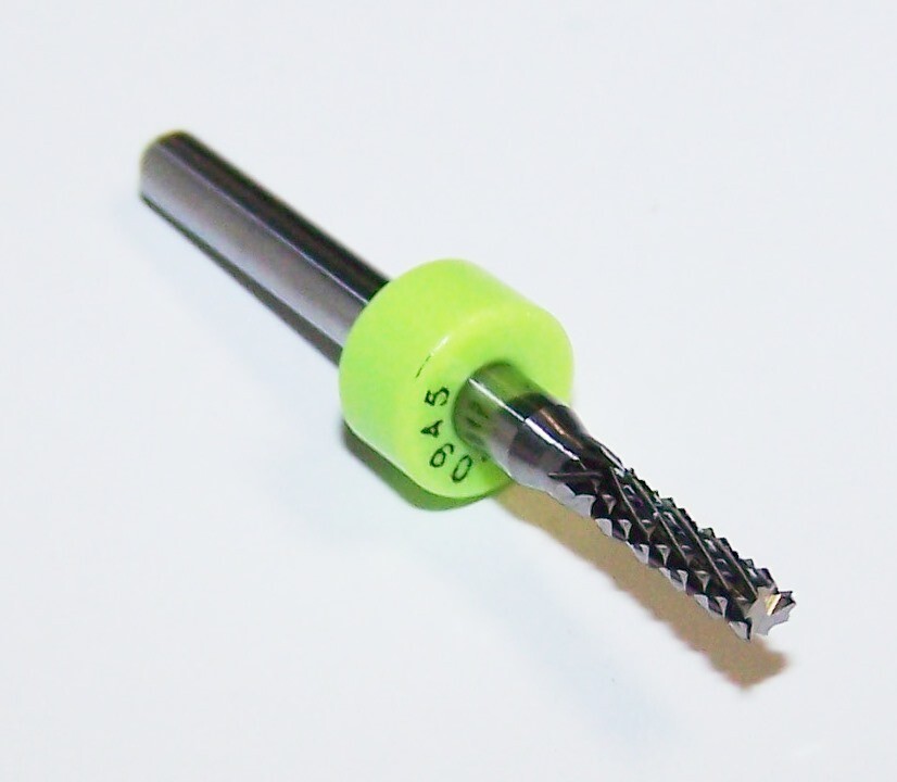 (5) 2.40mm (.0945") DIAMOND-CUT CARBIDE ROUTER BURR FT KEMMER ...