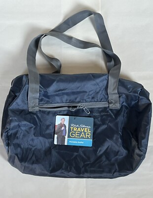 NEW Rick Steves Europe Packable Duffel Bag Travel Gear Navy Blue NWT ...