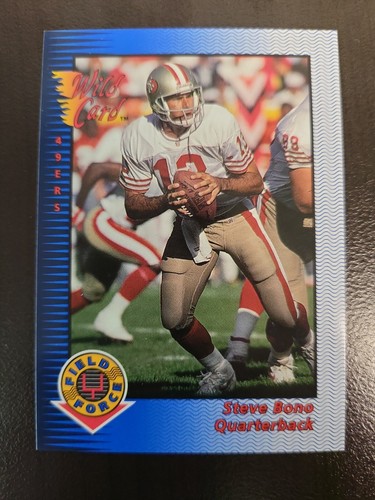 1993 Wild Card Steve Bono FIELD FORCE card #WFF-33 | eBay