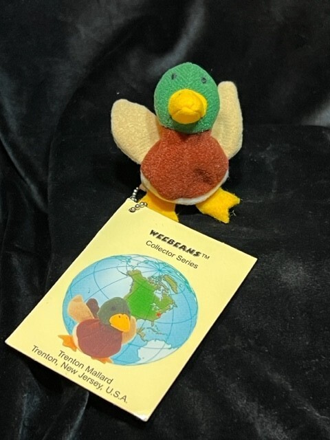 Vtg Trenton Mallard collectible weebeans keychain | eBay