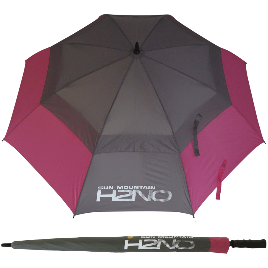 SUN MOUNTAIN H2NO 68" VENTED GOLF UMBRELLA / AUTO OPEN / WIND RESISTANT ...