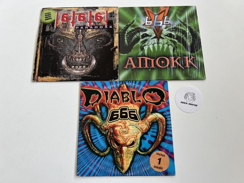 666 - Lot de 3 CD Single (Paradoxx, Amokk, Diablo) | eBay