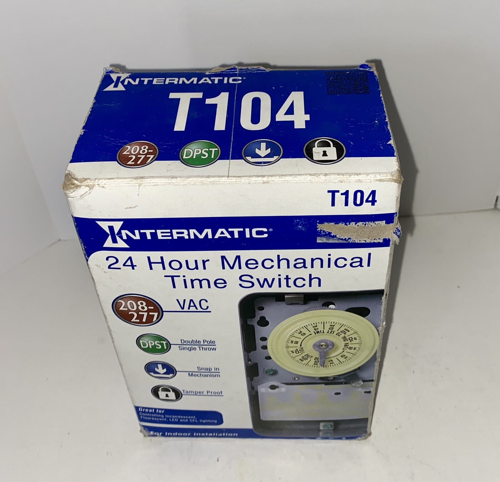 Intermatic T104 Electromechanical Timer,24 Hour,Dpst (SEE PHOTOS ...