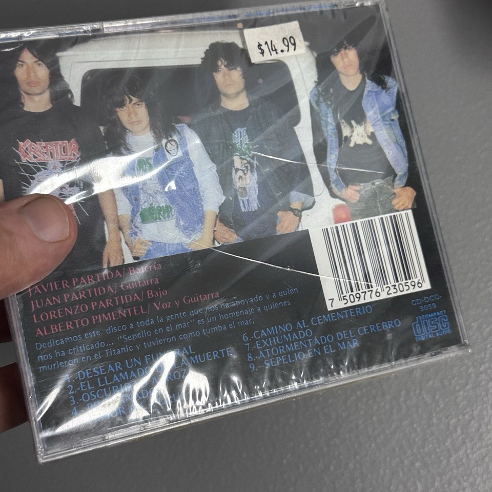 TRANSMETAL - Sepelio En El Mar CD Discos y Cintas Denver NEW & SEALED ...