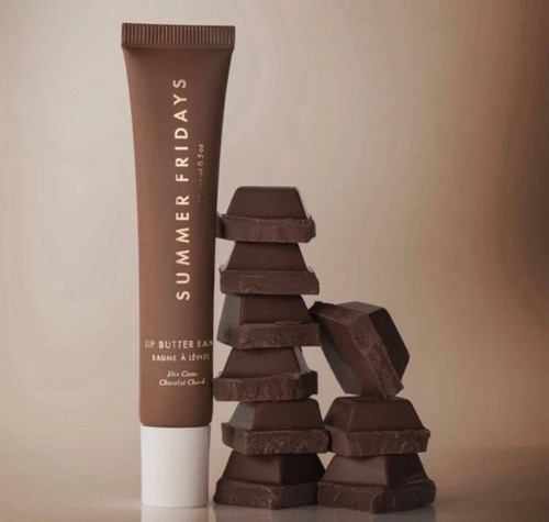 SUMMER FRIDAYS Lip Butter Balm - Hot Cocoa- 0.5oz/15g -LIMITED EDITION ...