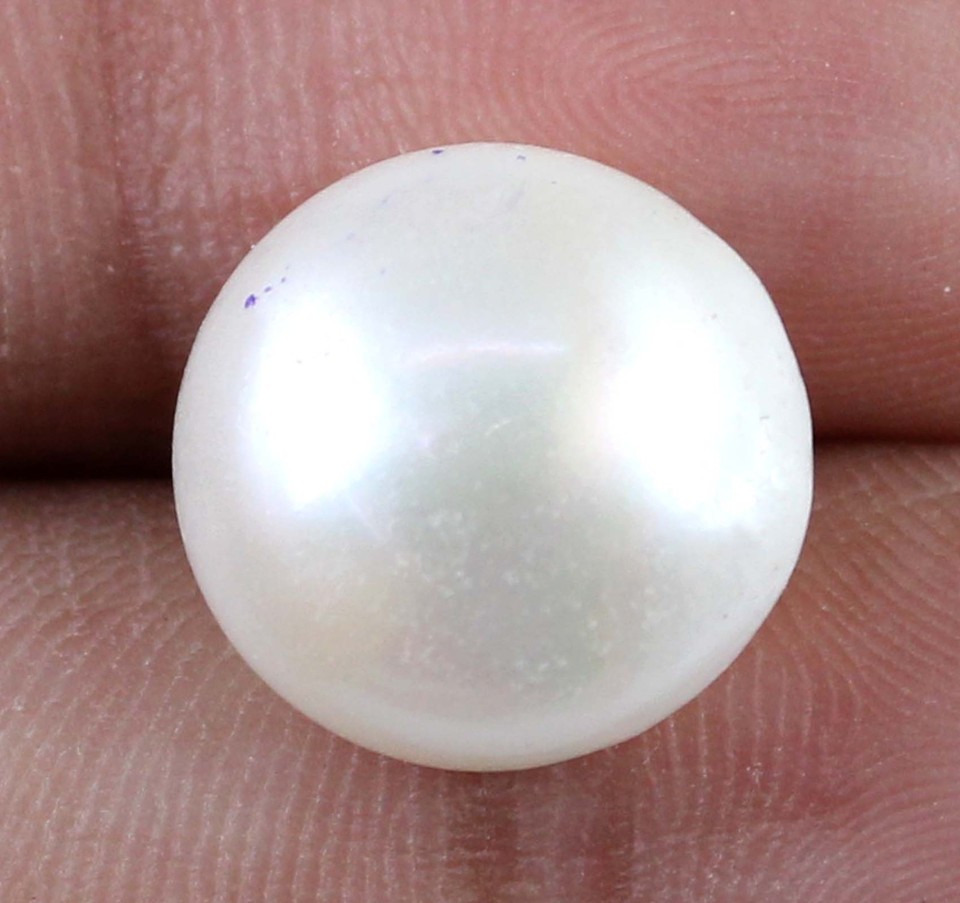 Tahitian White South Sea Pearl 10.60 Ct/13 mm Natural Gemstone ...