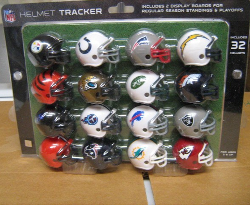 NFL Mini Helmet Tracker set with all 32 NFL Teams (2015) | eBay