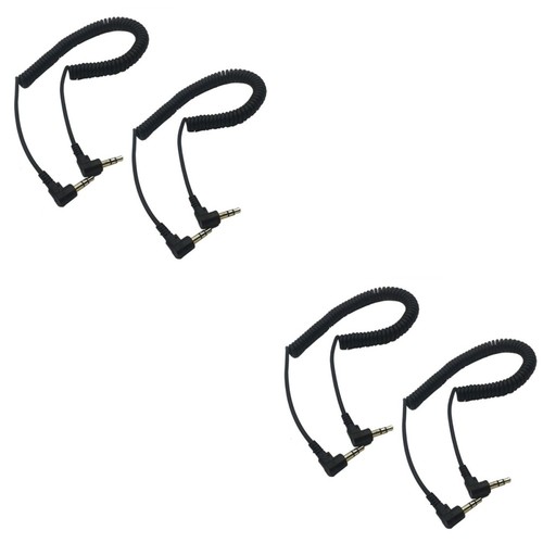 4 Pcs 3.5mm Male Stereo TRS to 3.5mm Male Stereo TRS Output Connector ...