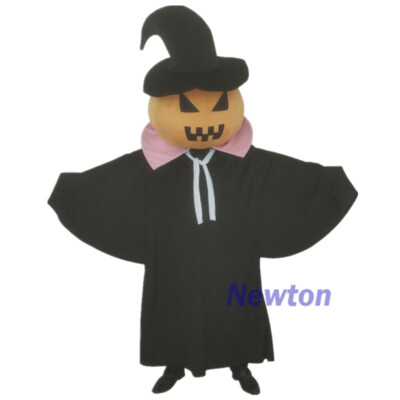 Adult Pumpkin Earl Mascot Costume Suit Party Outfit Halloween Cosplay ...