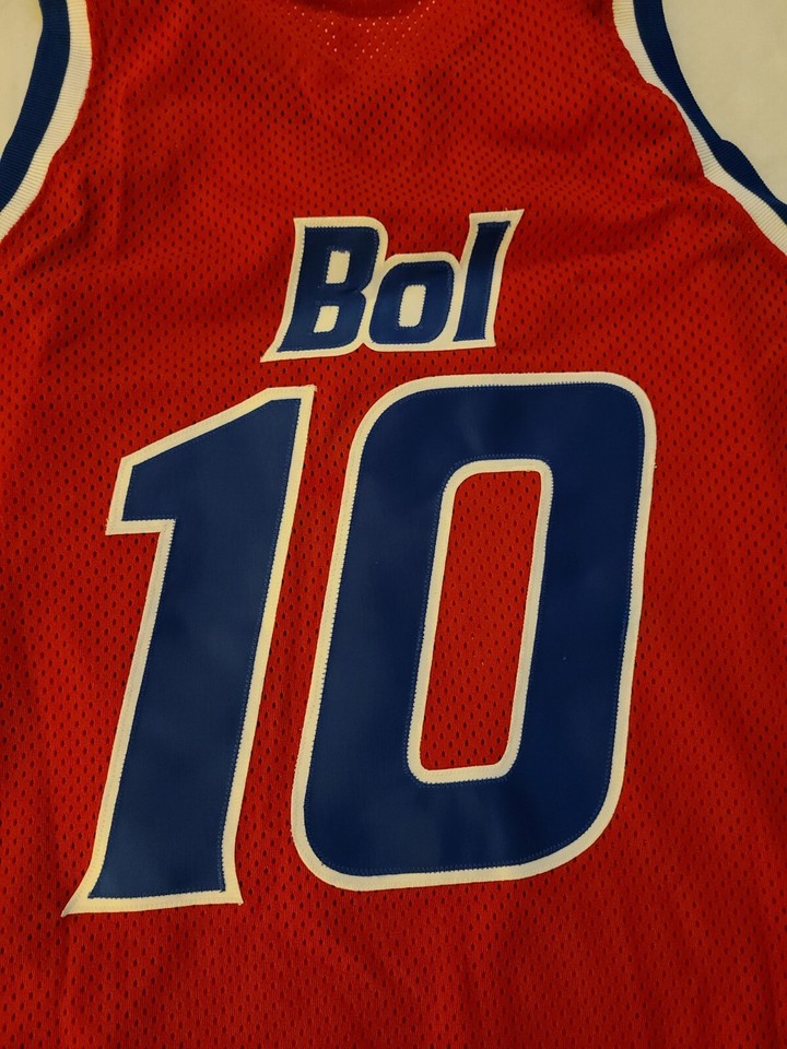 Washington Bullets Manute Bol Authentic Jersey 52 USA 2xl xxl rare ...