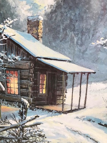 HEARTH AND HOME Sealed print by Lee Roberson 'Artist Laureate' of the ...