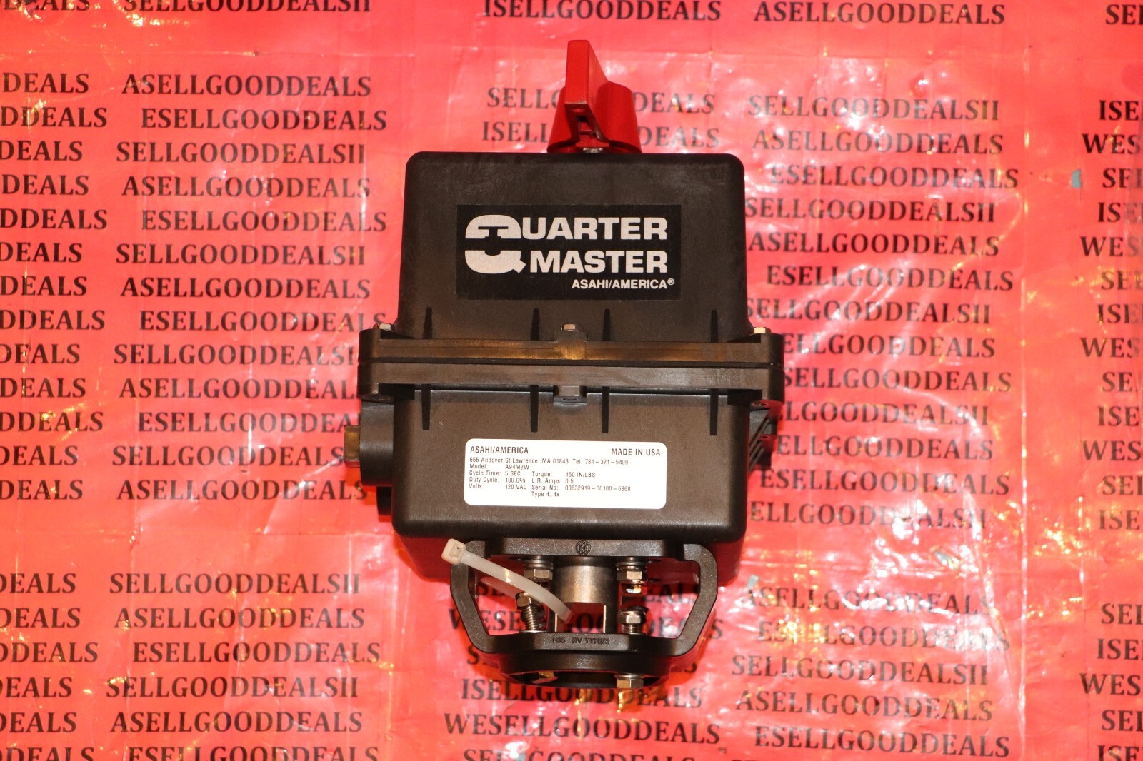 Asahi/America A94M2W Electric Actuator 120V New | eBay