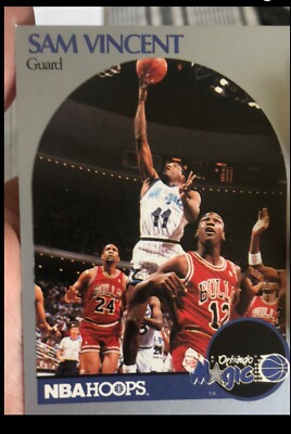 1990-91 NBA Hoops - Michael Jordan Wearing #12 Jersey #223 Michael ...