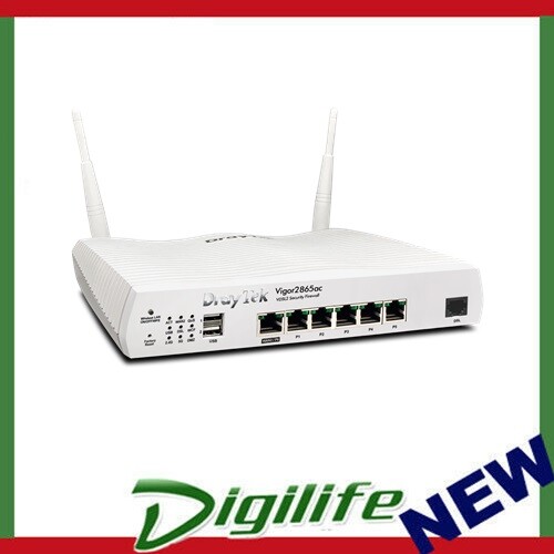 DrayTek Vigor 2865vac Multi Wan Router With Vdsl2 35b/adsl2 1 X GbE Wan ...