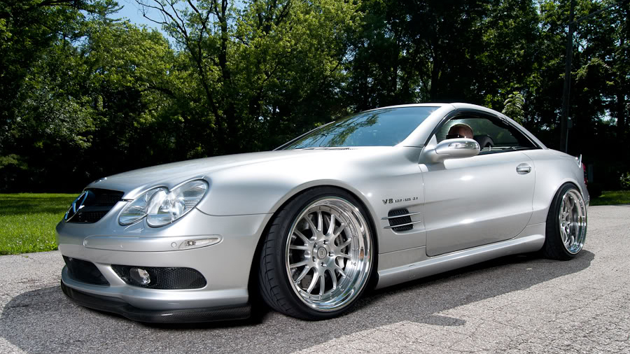 MERCEDES SL55 EVOLUTION LOWERING LINKS KIT R230 (ADVANCED PRECISION ...