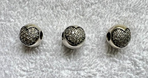 Authentic Pandora Love of My Life Clip Heart Charm ALE 925 Sterling ...