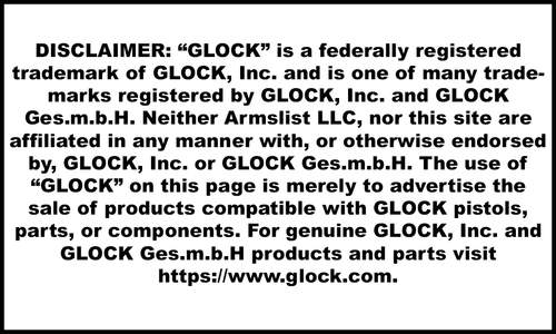 Glock 43X 48 Complete 9MM LPK, Lower Parts Kit OEM GENUINE with Locking ...