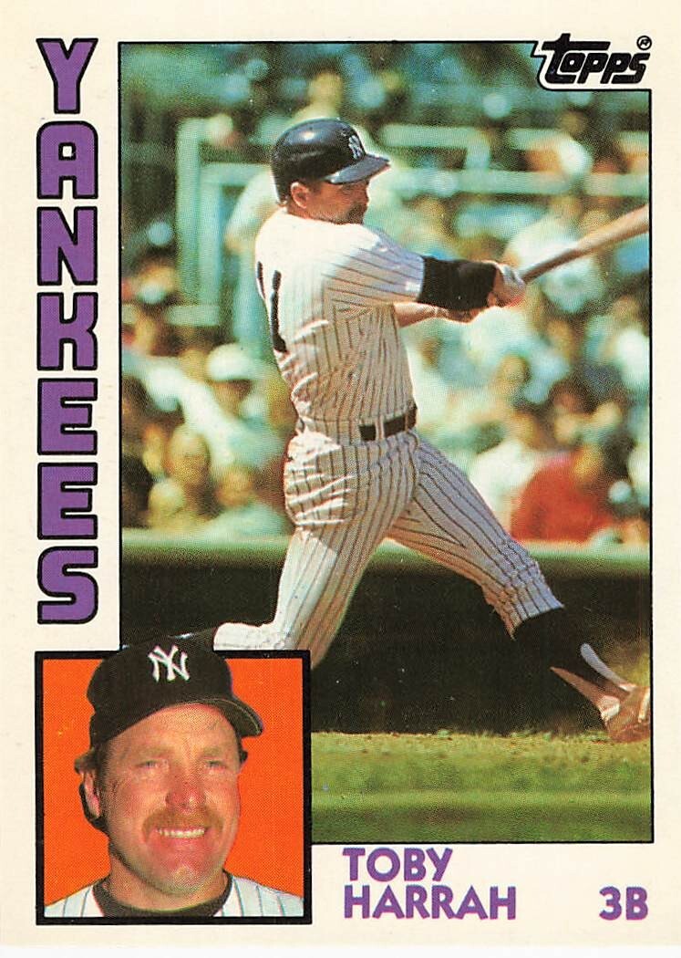 TOBY HARRAH 1984 TOPPS TRADED TIFFANY #48T | eBay