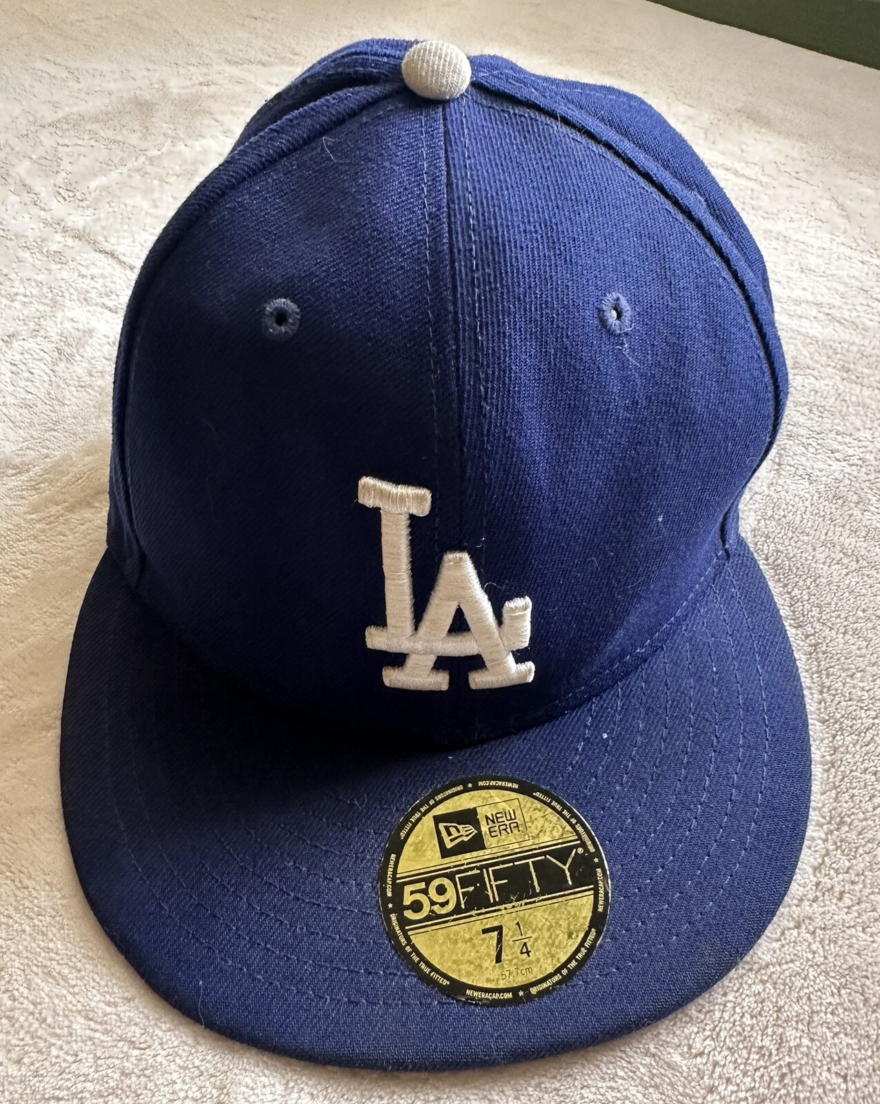 New Era 59Fifty Los Angeles LA Dodgers Fitted Cap, si… - Gem