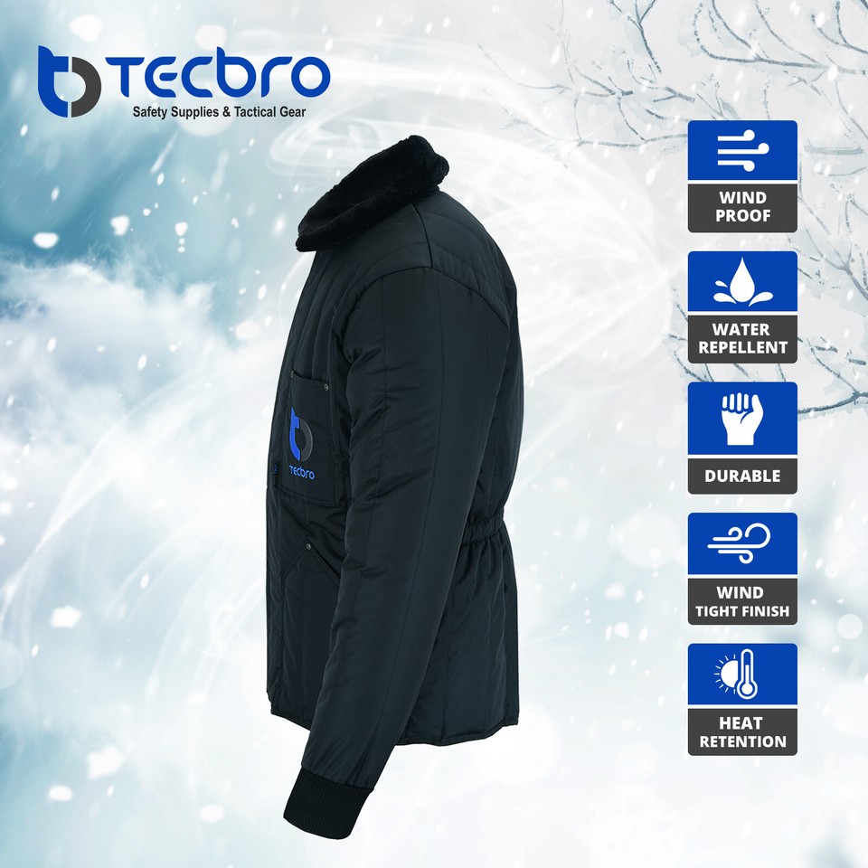 Tecbro Chill Bloc -50°F Freezer Jacket Extreme Cold Weather with Soft ...