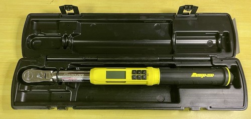 Snap-On ATECH2F125HB HI-VIZ 3/8" Drive 5-125ft lb Flex Torque Wrench w ...