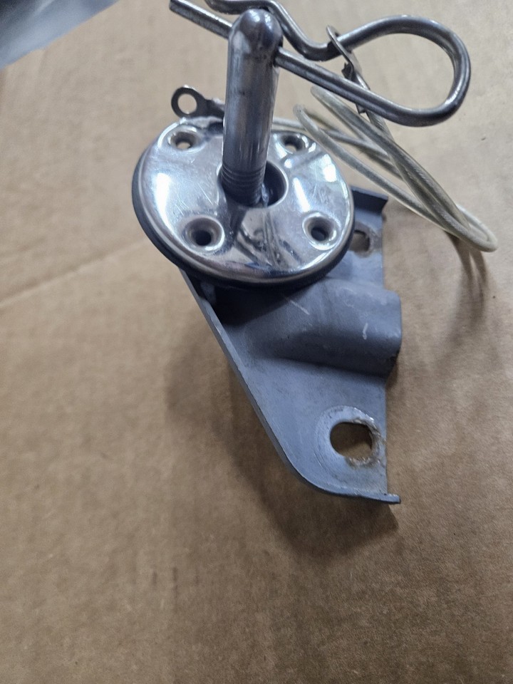 Mopar Original Used Cuda Hood Pin and Bracket Pair, Complete Set | eBay