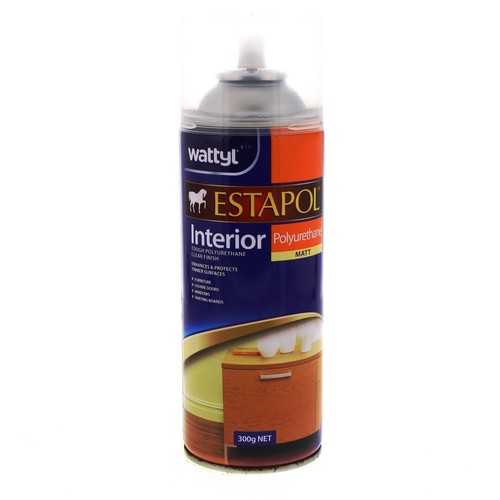 ESTAPOL Aerosol Matt Interior Spray Paint 300g Wattyl Honey Toned ...