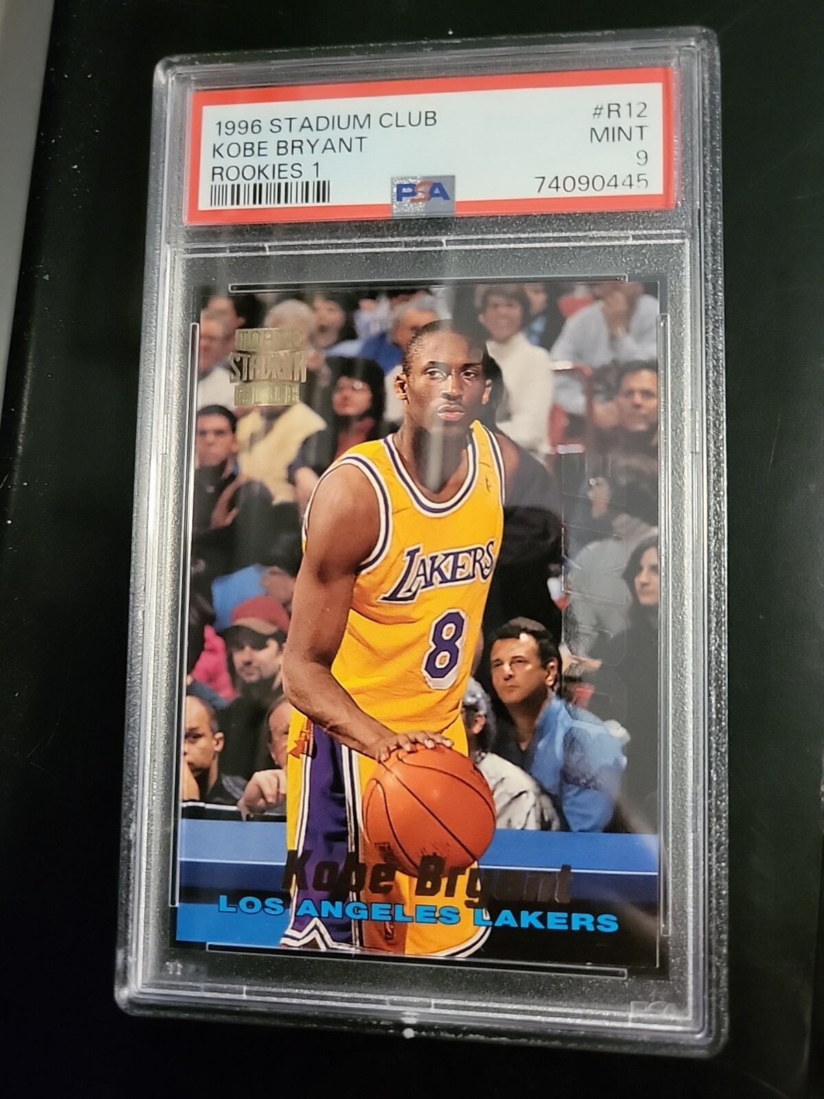 1996 Stadium Club Kobe Bryant Rookies Series 1 #R12 PSA 9 Mint | eBay