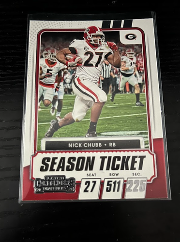2021 Panini Contenders Draft Picks - #52 Nick Chubb | eBay