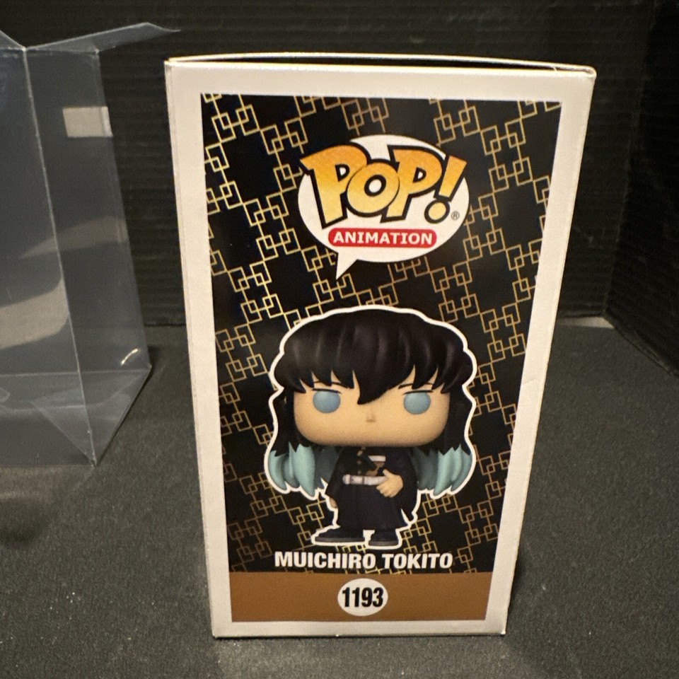 Muichiro Tokito Funko Pop 1193 signed by Griffin Burns Demon Slayer | eBay