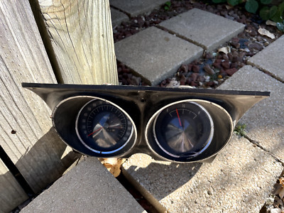 '68 Pontiac Firebird 160 Mph Speedometer & Fuel Gauge Cluster | eBay
