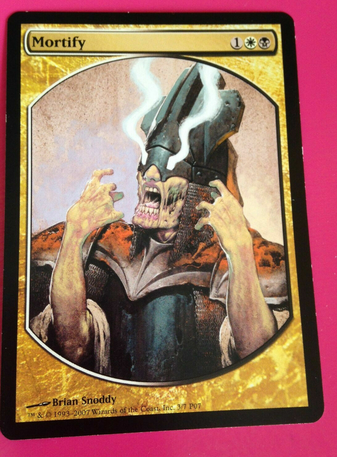 Mortify TEXTLESS FULL-ART MTG | eBay