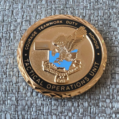 NSW Police Tactical Operations Unit Challenge coin | eBay Australia