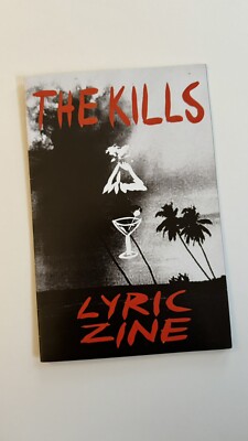 Kills Lyric Zine - Ash And Ice | eBay