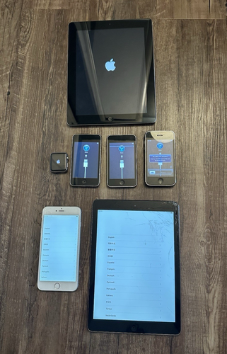 Lot Of 7 For Repair Devices Vintage & Newer Apple iPhone iPad iPod ...