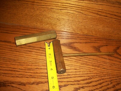 Homemade 18 oz. Brass Hammer with Brass Handle & Brass punch-NICE ...
